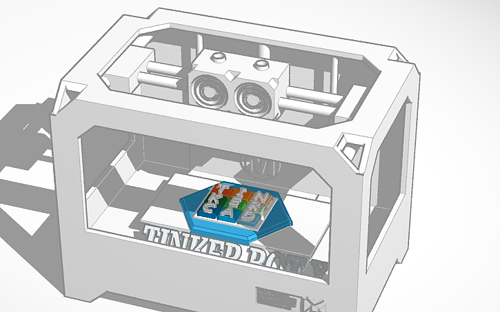 3D design 3D Printer - Tinkercad