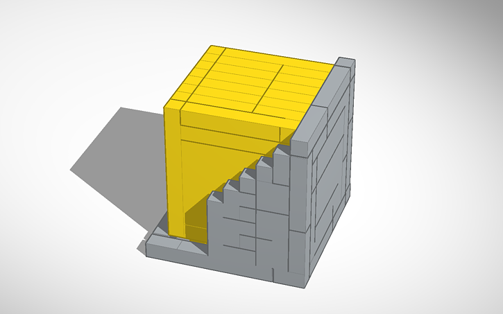 3D design My Minecraft Head | Tinkercad