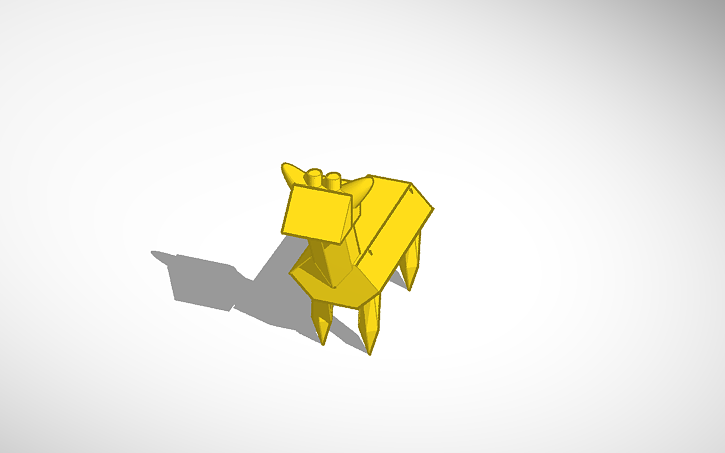 3D design Giraffe | Tinkercad