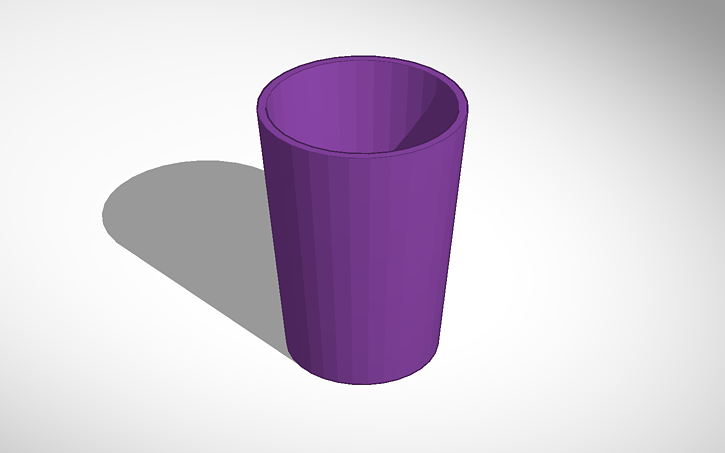3D design Shot Glass | Tinkercad