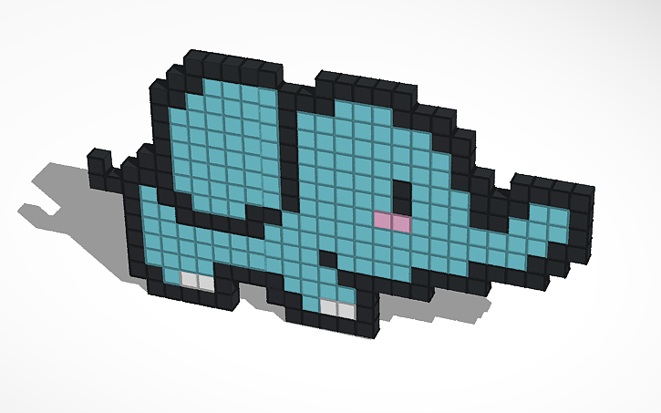 3D design Pixeles | Tinkercad