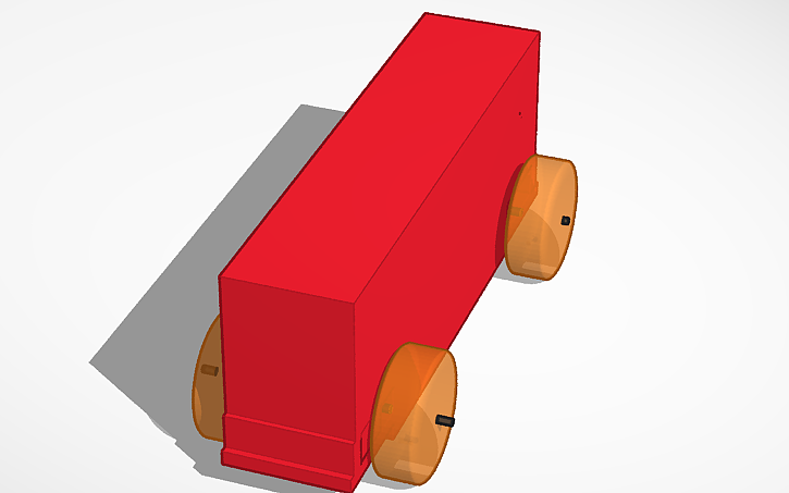 3D design working* car - Tinkercad