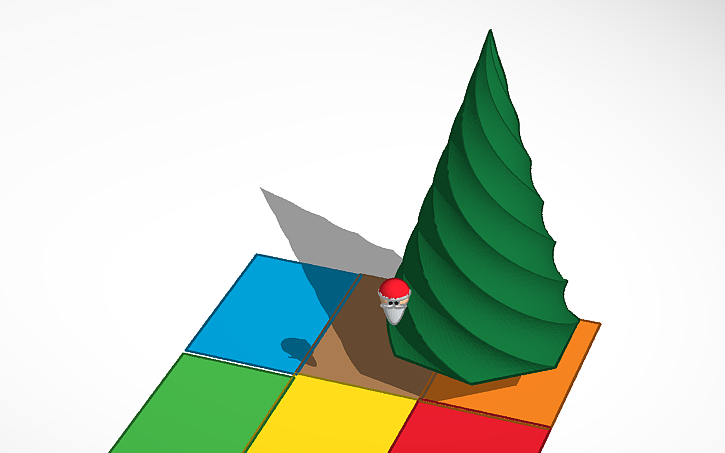 3D design Christmas Tree | Tinkercad
