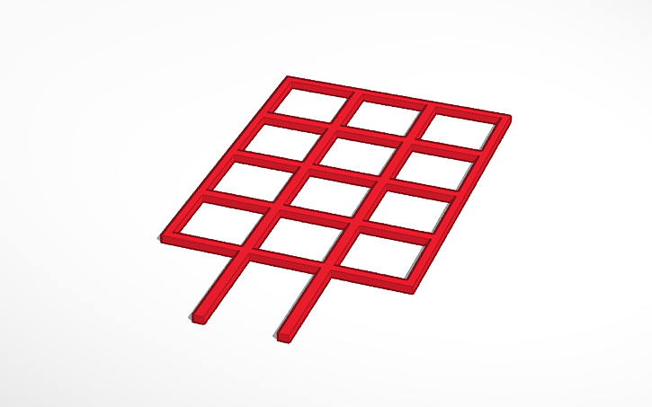 3d Design Lattice Tinkercad