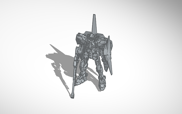 3D design mobile suit gundam uc rgz-95 rezel - Tinkercad