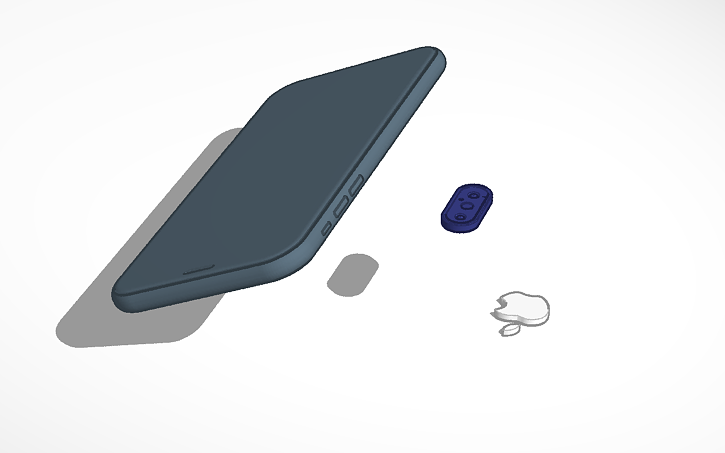 3D design IPhone X | Tinkercad