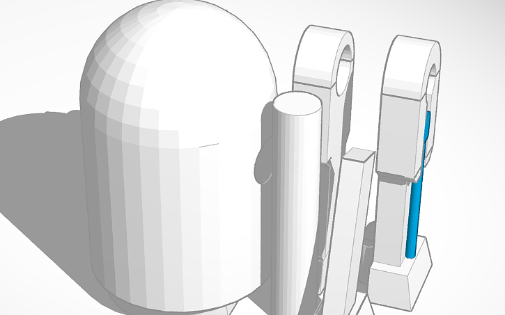 3D design Copy of R2-D2 | Tinkercad