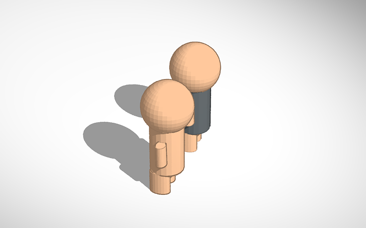 3D design human - Tinkercad