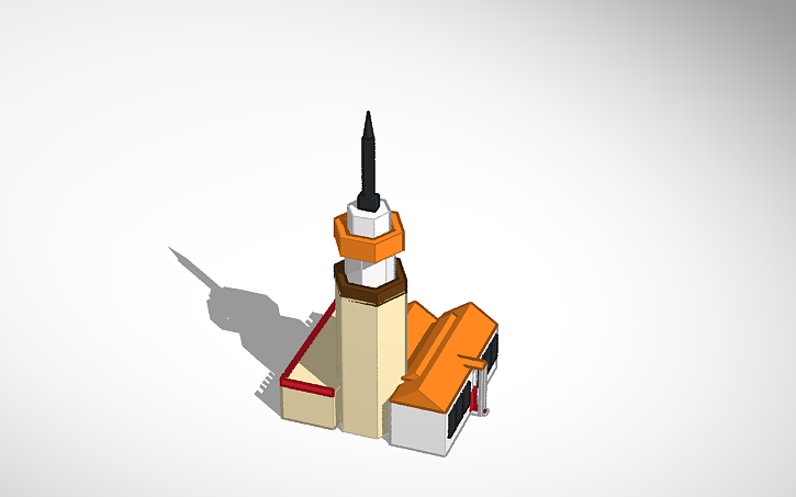 3D design KEREM AYGUN KIZ KULESİ | Tinkercad