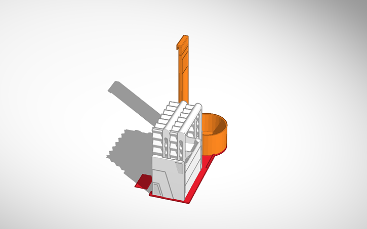 3D design Copy of Locker Cup Holder (done) | Tinkercad