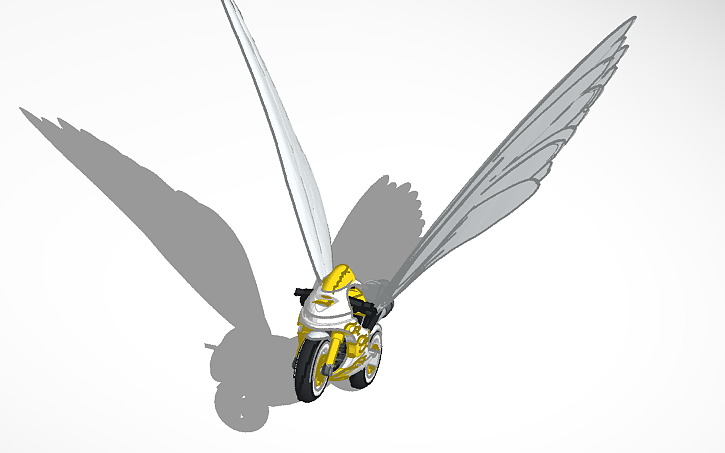 3D design anime bike | Tinkercad