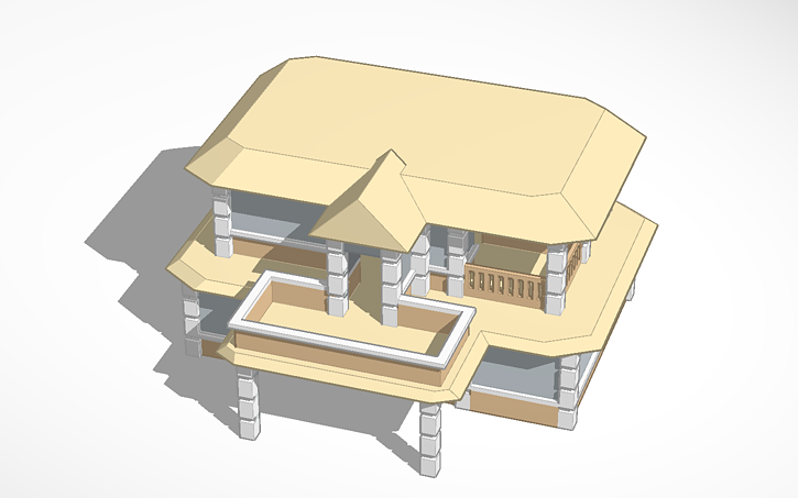 3D design Sand House - Tinkercad
