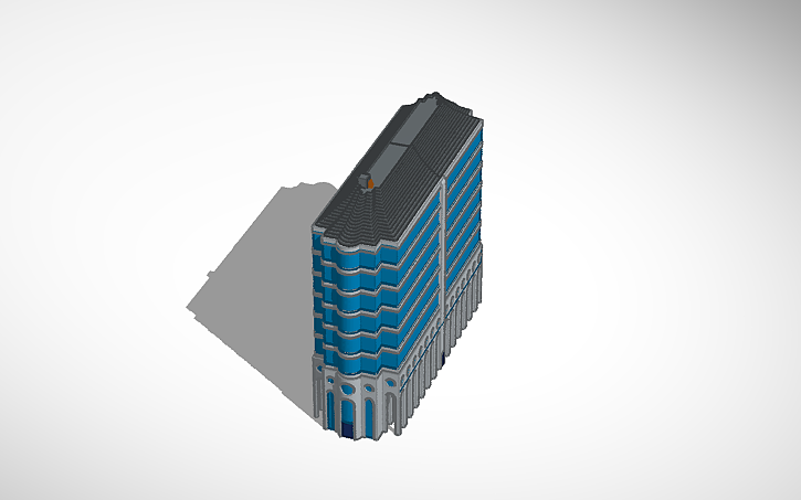 3D design Skyscraper - Tinkercad