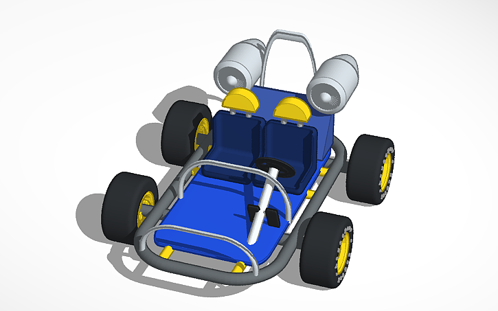 3D design new kart - Tinkercad