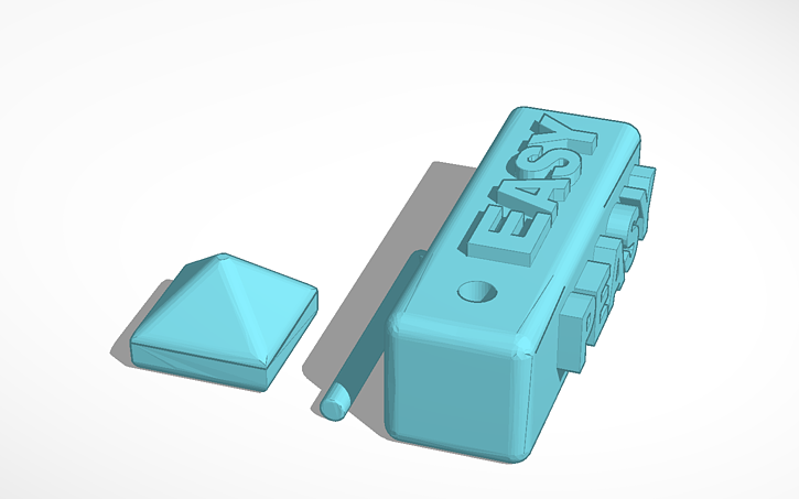 3D design idiot stick remix - Tinkercad