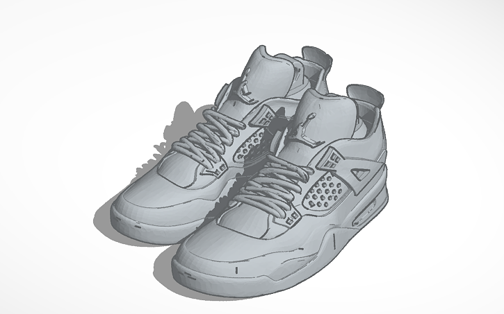 3D design shoes - Tinkercad