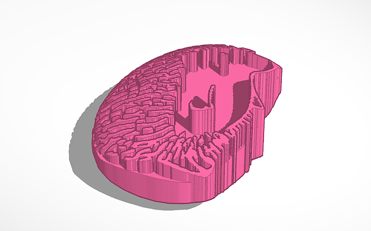 3D design ouriço 2 oval | Tinkercad