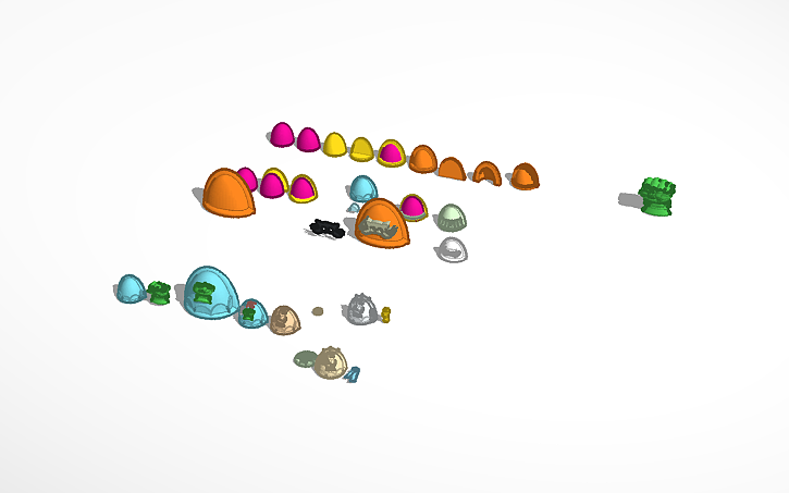 3D design Space Marine Shoulder Pad - Tinkercad