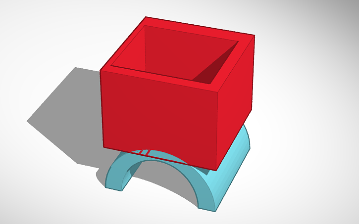 3d Design A Holder For The Phone Tinkercad