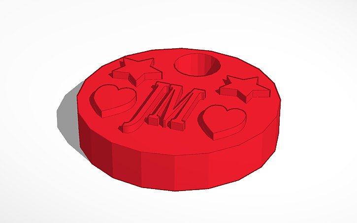 3D design keychain - Tinkercad