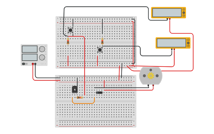 Circuit Design Montaje 1 Y 2 Practicas Tinkercad