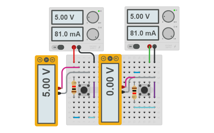 Circuit design CPE 301 - Lab #01 (1) | Tinkercad