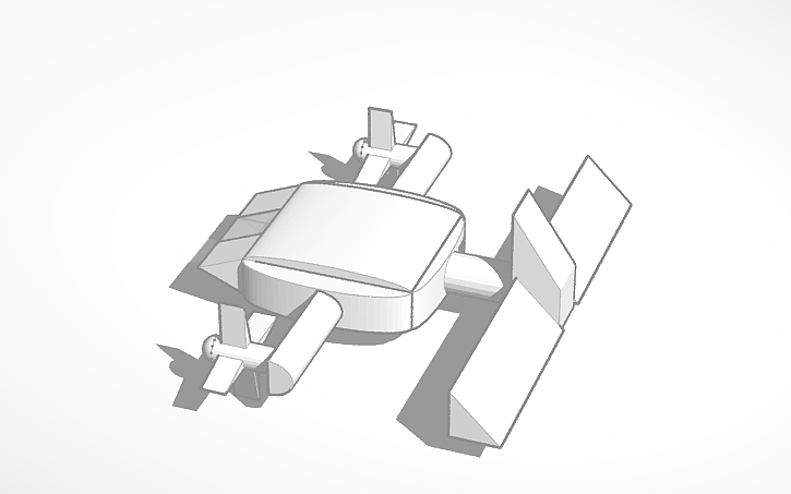 3D design The Wingbird V2 - Tinkercad