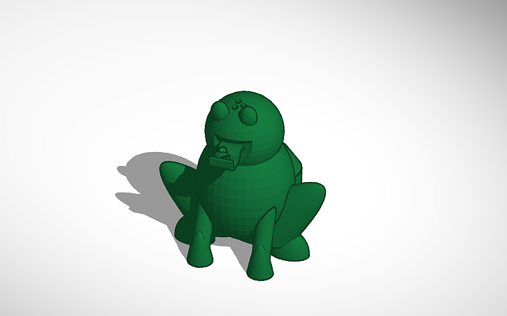 3D design Sprinkler Frog | Tinkercad