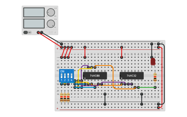 Circuit design Problem 2 Activity 4 | Tinkercad