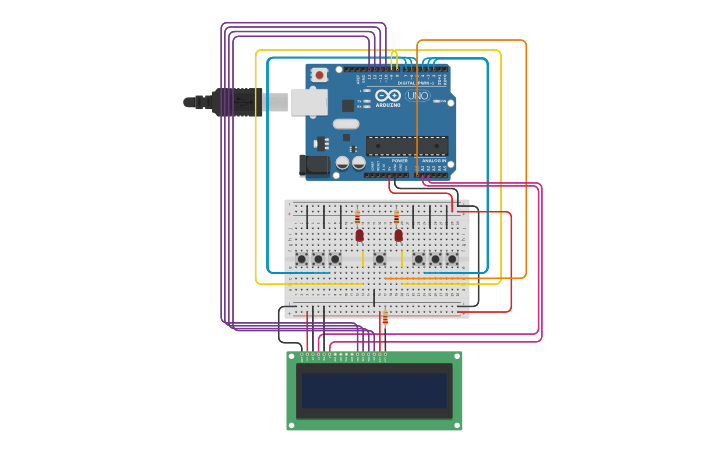 Circuit design CPE014-FINALS-SKILLS | Tinkercad