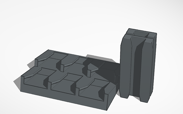 3D design Switch Game and JoyCon Rail stands | Tinkercad