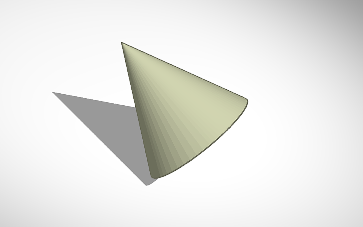 3D design FInal cone | Tinkercad