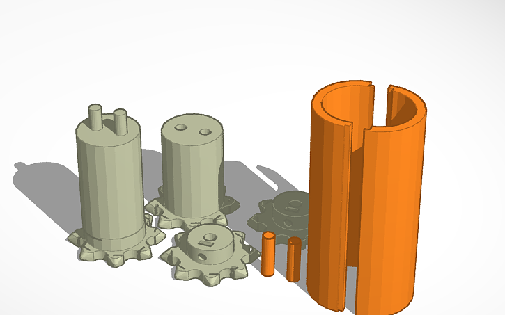 3D design Solar Eclipse Handle | Tinkercad