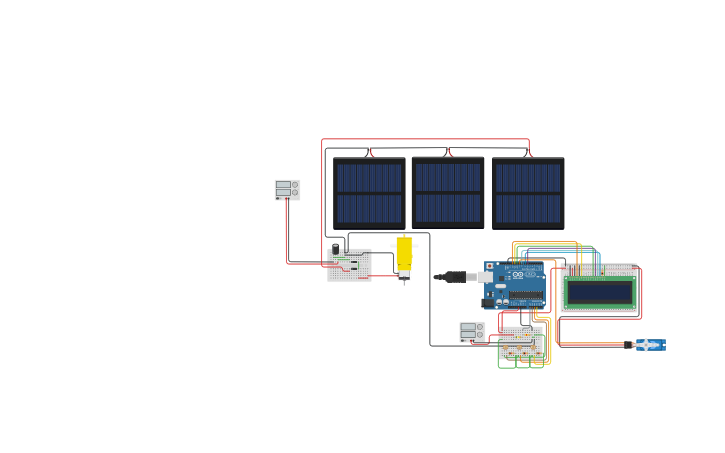 Circuit Design Hybrid Battery Charging System Project Tinkercad