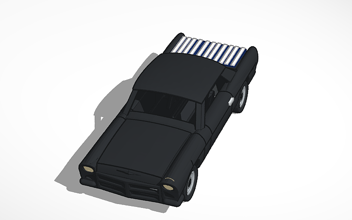 3D design Copy of BEAST MUSCLE CAR | Tinkercad
