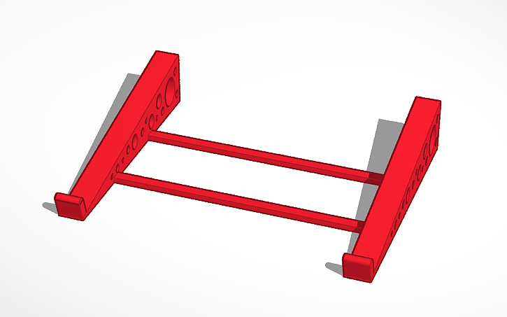 3D design 13" MacBook Pro Stand - Tinkercad