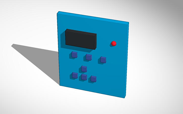 3D design Electric Box - Tinkercad