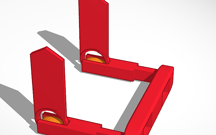 3D design Print In place foldable glasses - Tinkercad