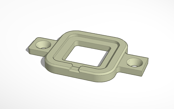 3D design Load Cell Bracket - Tinkercad