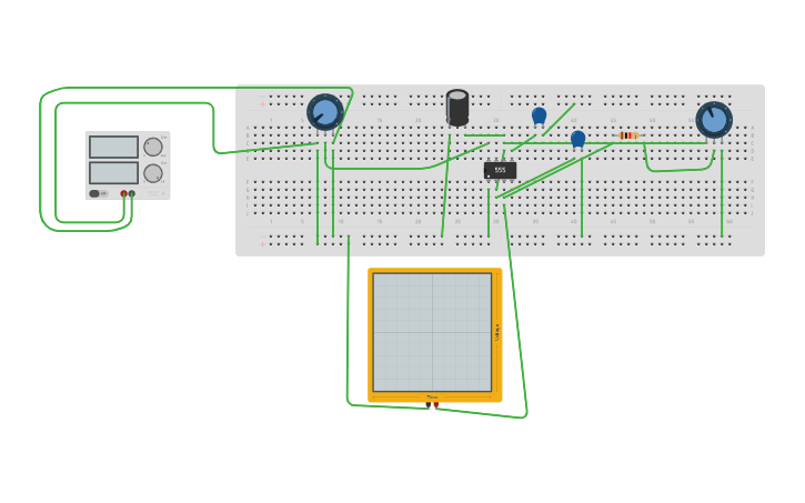 Circuit Design Task 1 555 Timer Tinkercad