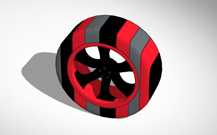 3D design Copy of raceline wheels vr6 | Tinkercad