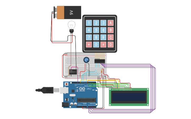 Circuit Design Final Project Checking The Password Circuit Tinkercad
