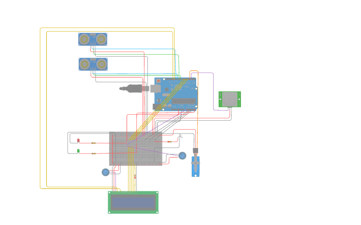 Circuit design waste segregation final - Tinkercad