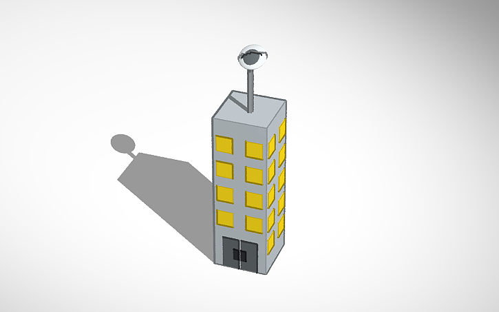 3D design Sky Scraper | Tinkercad