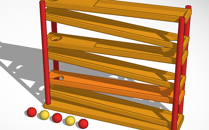 3D design Copy of Ball Slide | Tinkercad