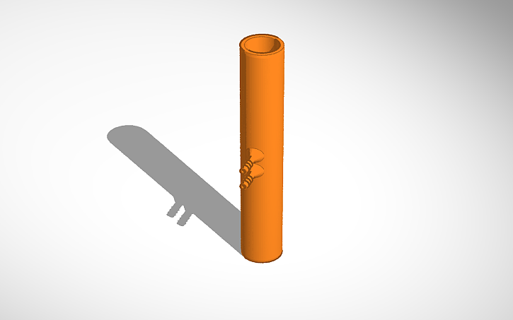 3D design Annubar - Tinkercad