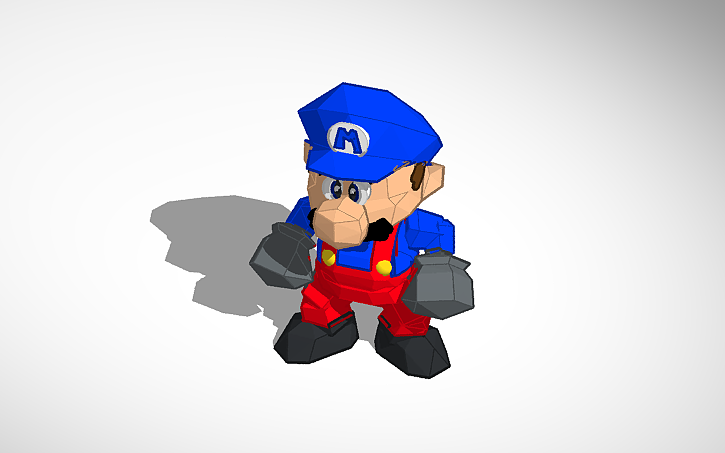 3D design MarioGame2 N64 Model - Tinkercad