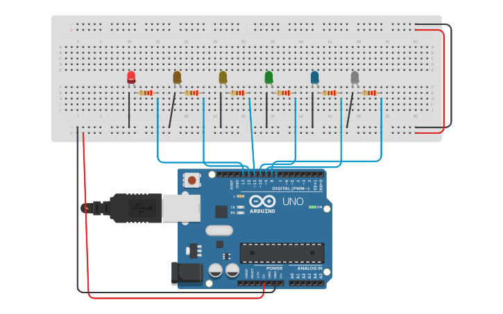 Circuit design Examen Práctico Parcial 3 V2 | Tinkercad
