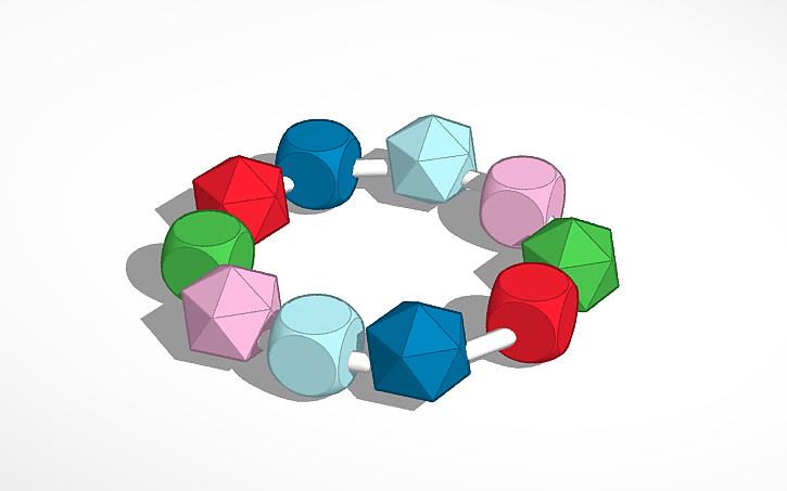 3D design Jewelry DCF | Tinkercad
