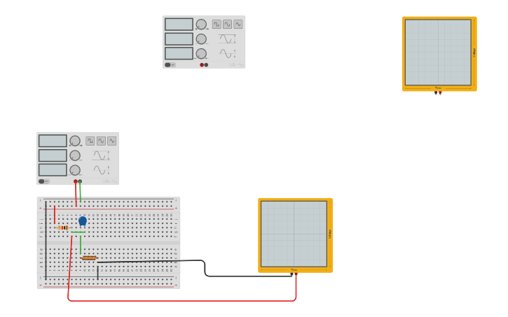 Circuit design RLC CIRCUITS - Tinkercad